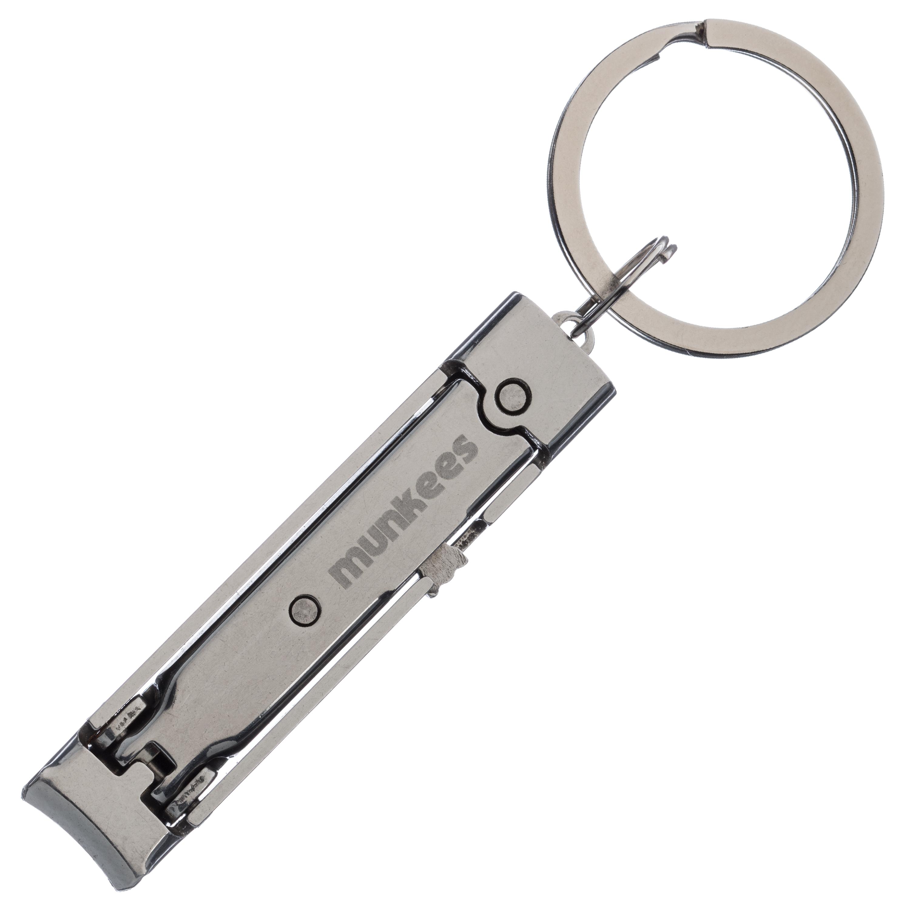 Munkees Ultra-Thin Nail Clipper Key Ring | Bass Pro Shops